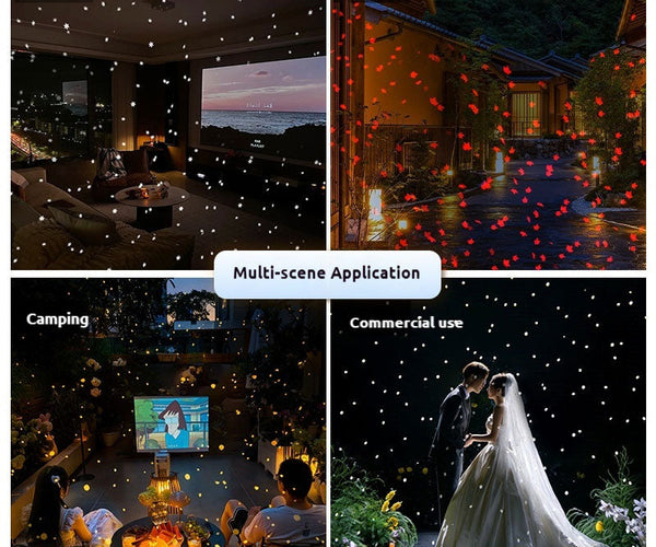 Gobohub LED Firefly Laser Projector | Waterproof Dynamic Effect for Ma