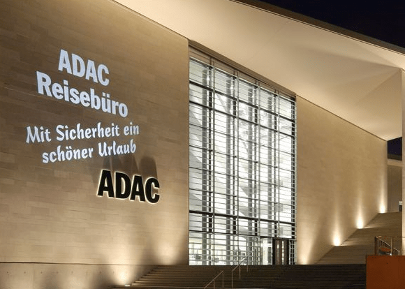 ADAC Travel Agency Transforms Interiors with gobo light for a Memorabl ...