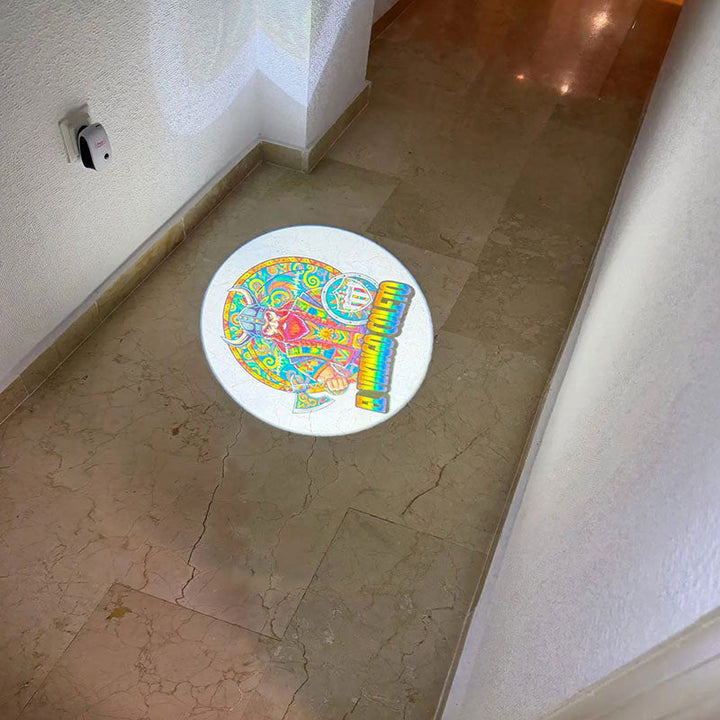 Gobohub Outdoor Gobo Projector: Elevate Nighttime Shop Visibility—Cris