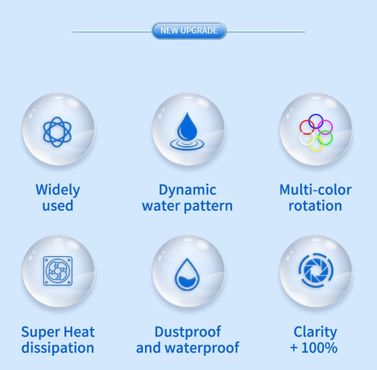 Outdoor waterproof Water Ripple Effect Light Projector water ripple ...